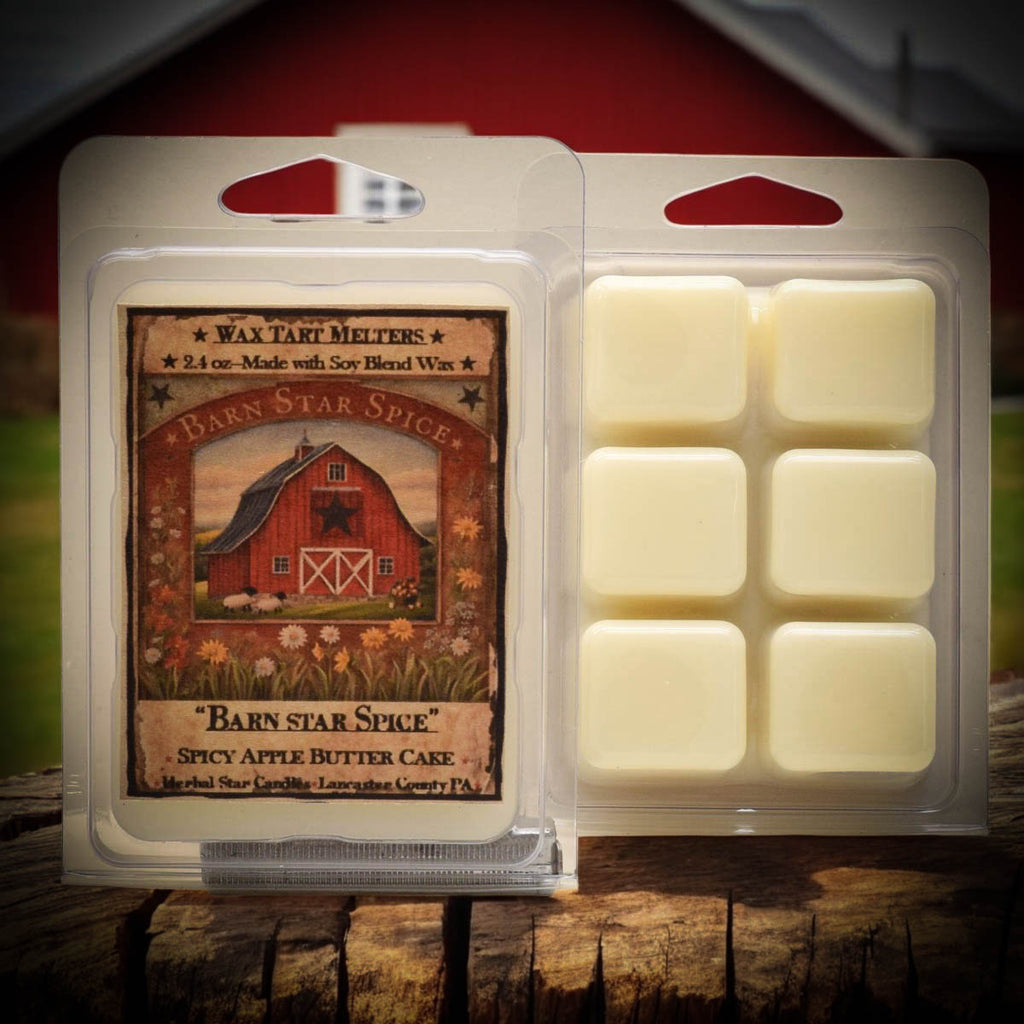 Barn Star Spicy Apple Butter Cake Soy and Coconut Mini Wax Melts - Olde ...