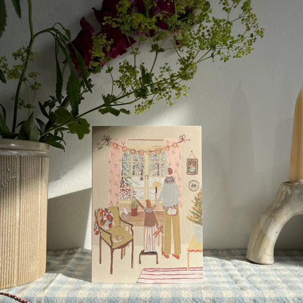 The First Snowfall Card | American Folk Art and Calendars in the UK ...