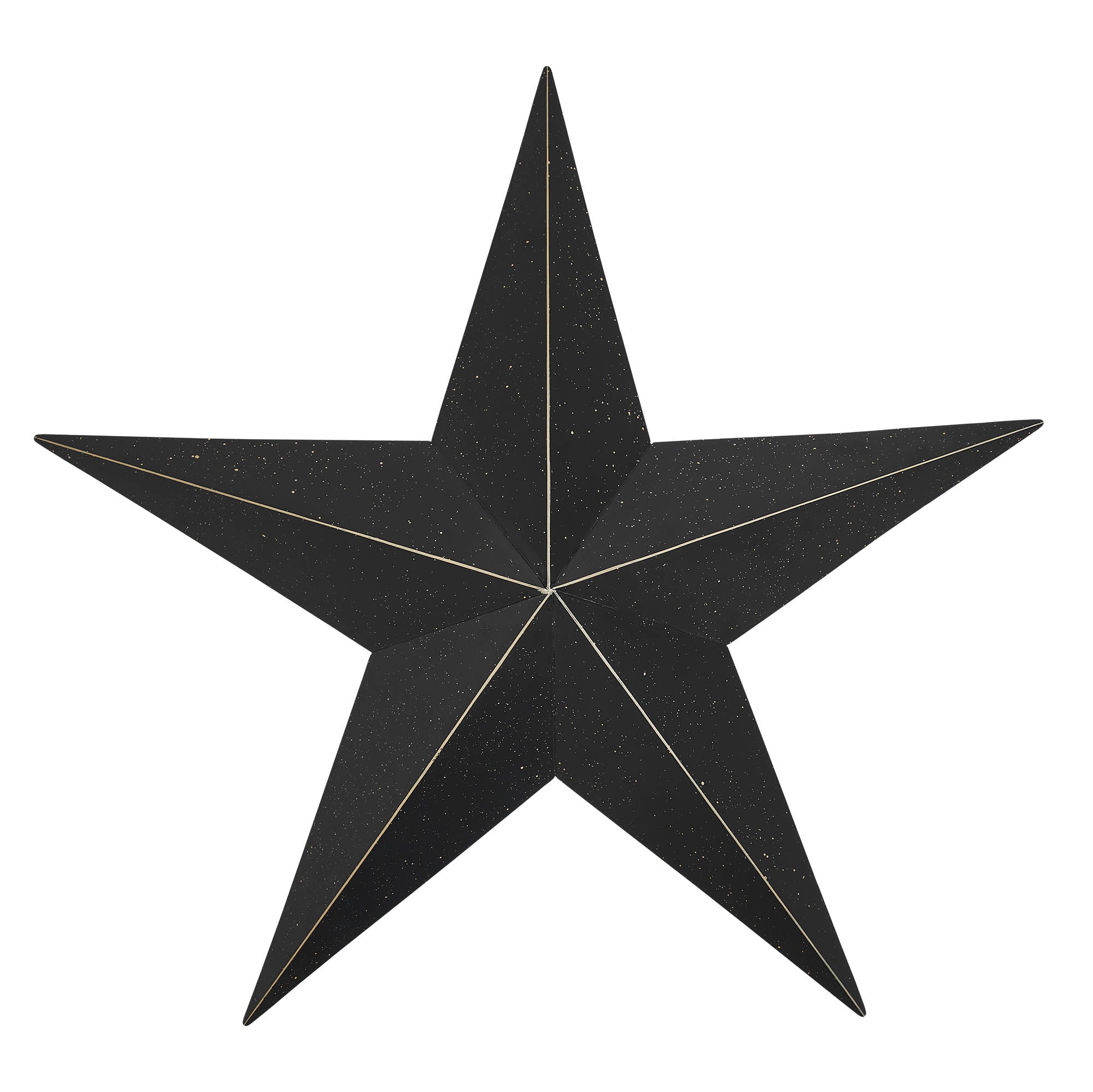 Large Black Metal Barn Star Decoration | Amish Style Barn Stars in UK ...
