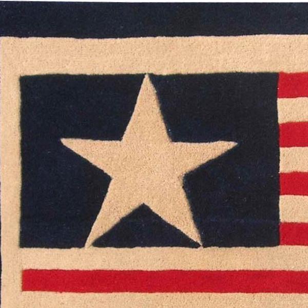 Large American Flag Wool Rug - Olde Glory